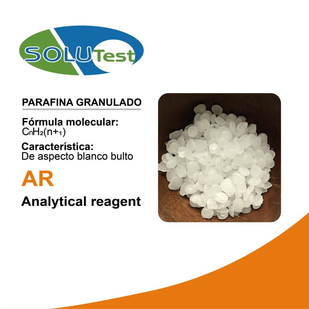 Parafina Granulado X 1 Kg Solutest Importadora Andina Eirl